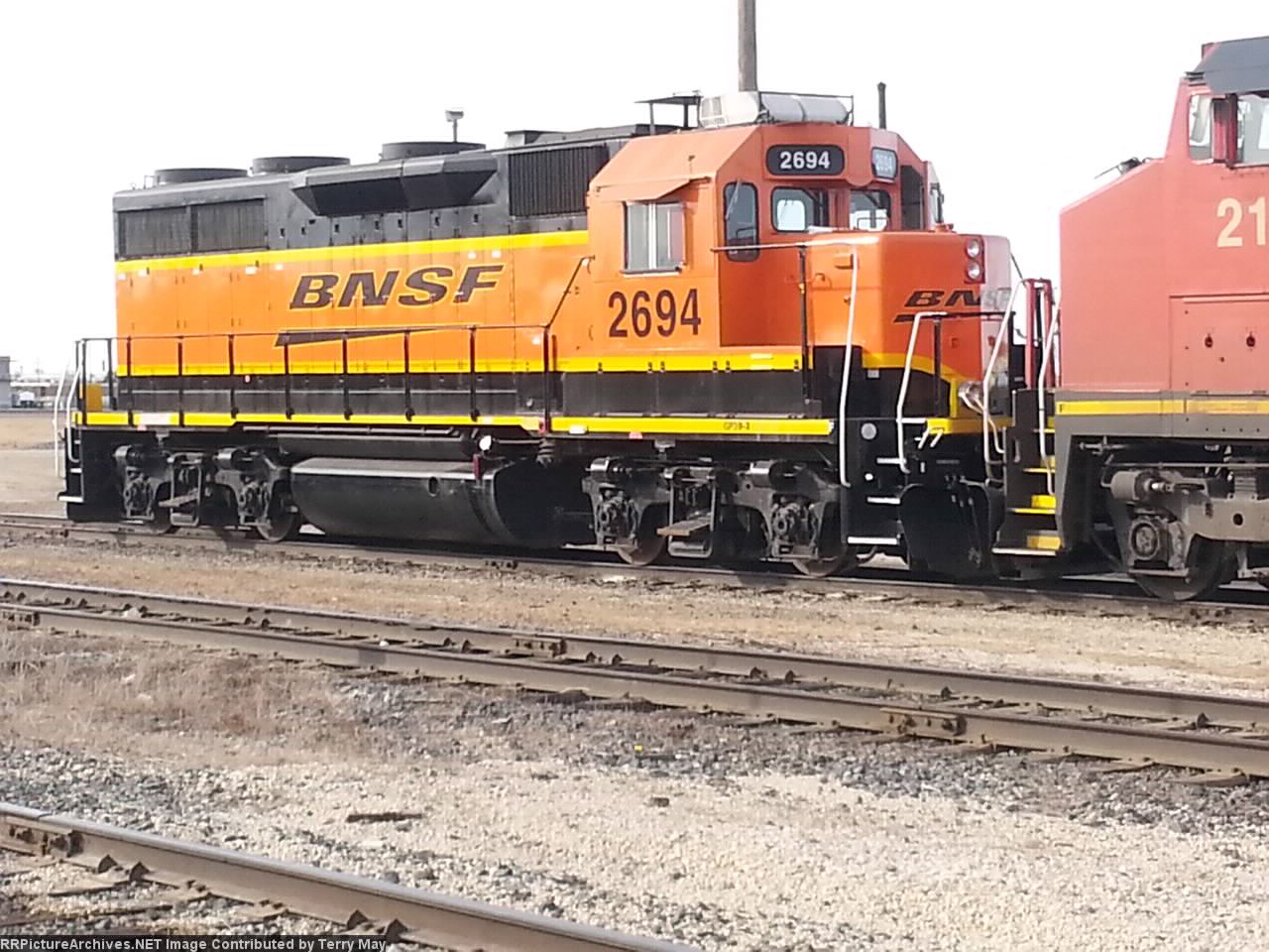 BNSF 2694 Sitting in CN Symington Yards (Winnipeg)